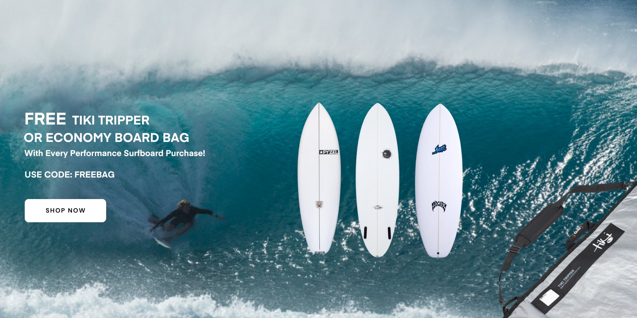 Tiki Surf | Surfboards, Wetsuits, SUPs and Surfing Accessories